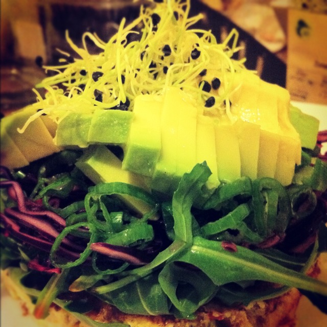 asian veggie stack salad/ReciBella | Snapdish[スナップディッシュ]