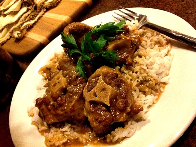 Southern Oxtails and Gravy over white riceSimple yet Really Delicious ...