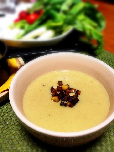 サツマイモとリンゴのスープ/charさんのレシピ | Snapdish[スナップディッシュ]