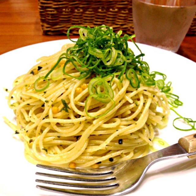 お茶漬け風味パスタ/chieko ♪さんのレシピ | Snapdish[スナップディッシュ]