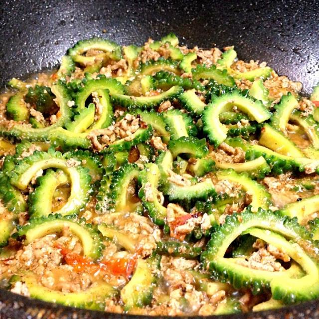 Goya Itame w Ground Beef/Earth Angel | Snapdish[スナップディッシュ]