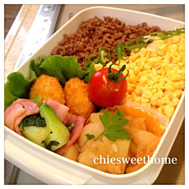 6 28そぼろ弁当/chieko ♪ | Snapdish[スナップディッシュ]