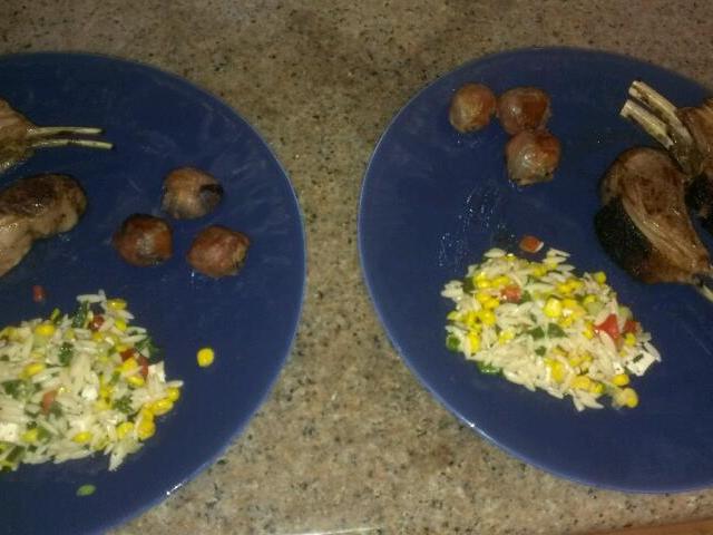 seared lambchops seasoned w.../Joshua Stephen Treadway | Snapdish[スナップ ...