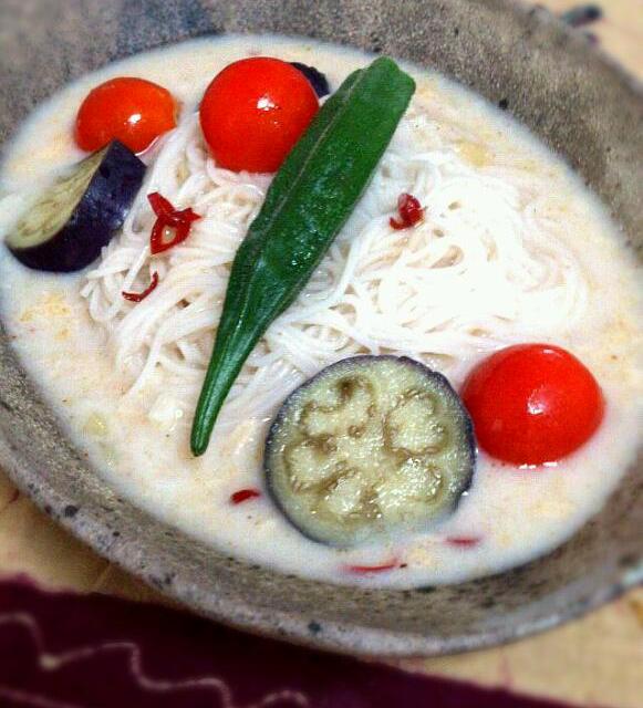 yoritoshiさんの冷製みる辛そーめん/石田尚之さんのレシピ | Snapdish[スナップディッシュ]