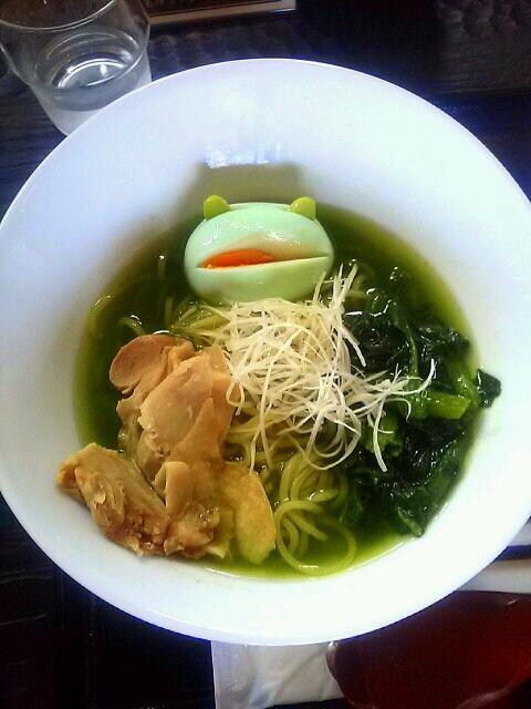 かえるラーメンo/ゆず( ˘ ³˘)♥ | Snapdish[スナップディッシュ]