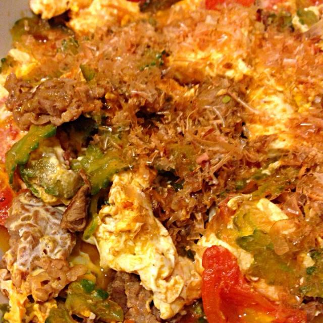 ゴーヤチャンプル/Funky Chef | Snapdish[スナップディッシュ]