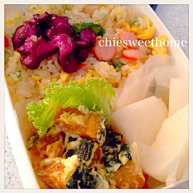 9 30レタスチャーハン弁当/chieko ♪ | Snapdish[スナップディッシュ]