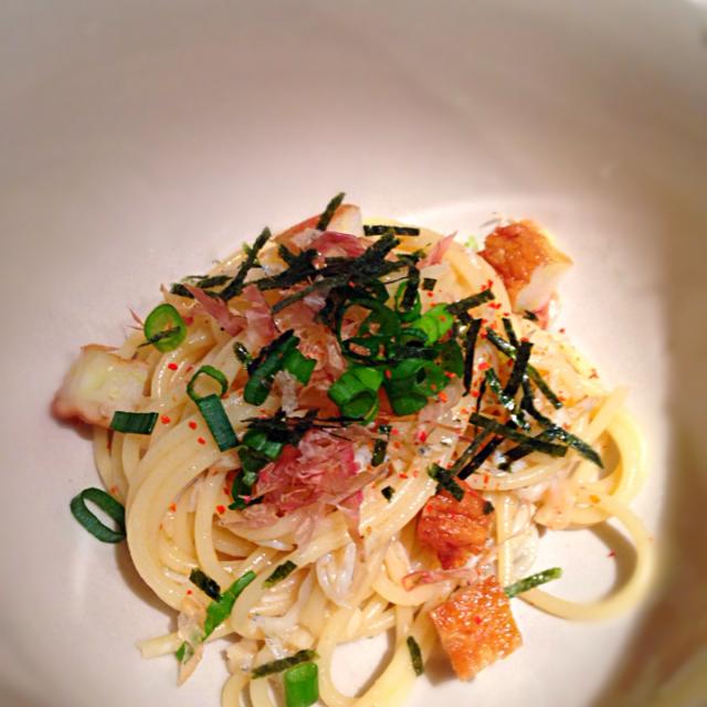 Shirasu pasta with bonito f.../willz | Snapdish[スナップディッシュ]
