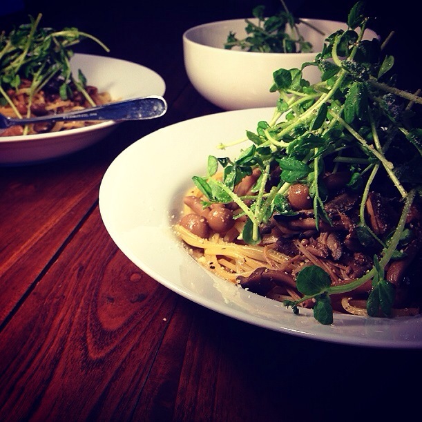 Nametake simple pasta with .../Yuka Nakata | Snapdish[スナップディッシュ]