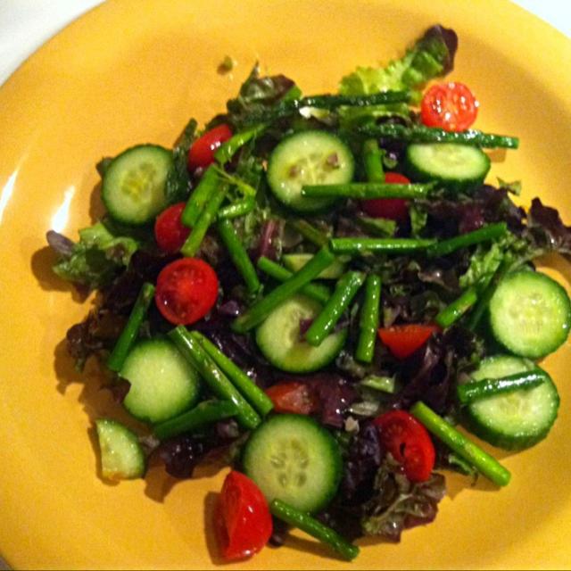 Salad dinnerlettucebaby.../victoria valerio | Snapdish[スナップディッシュ]