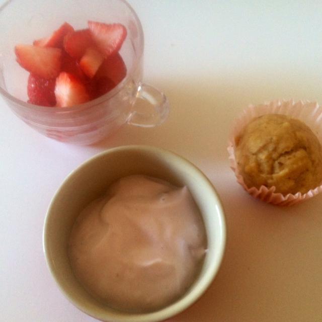 Maple vanilla muffin with s.../victoria valerio | Snapdish[スナップディッシュ]