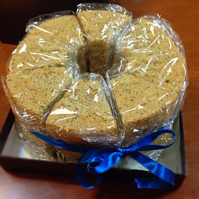 Milk tea siphon cake/りんごさんのレシピ | Snapdish[スナップディッシュ]