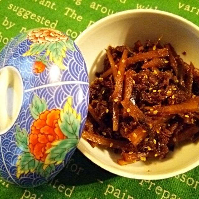 ゴボウのきんぴら風佃煮/Kenichi Genjidaさんのレシピ | Snapdish[スナップディッシュ]