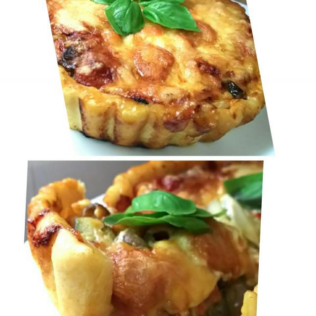 ディープディッシュピザ/key♪さんのレシピ | Snapdish[スナップディッシュ]