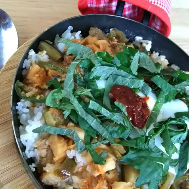 切り干し大根のヤンニョム漬けと万願寺唐辛子肉味噌でピビンパ/key♪さんのレシピ | Snapdish[スナップディッシュ]