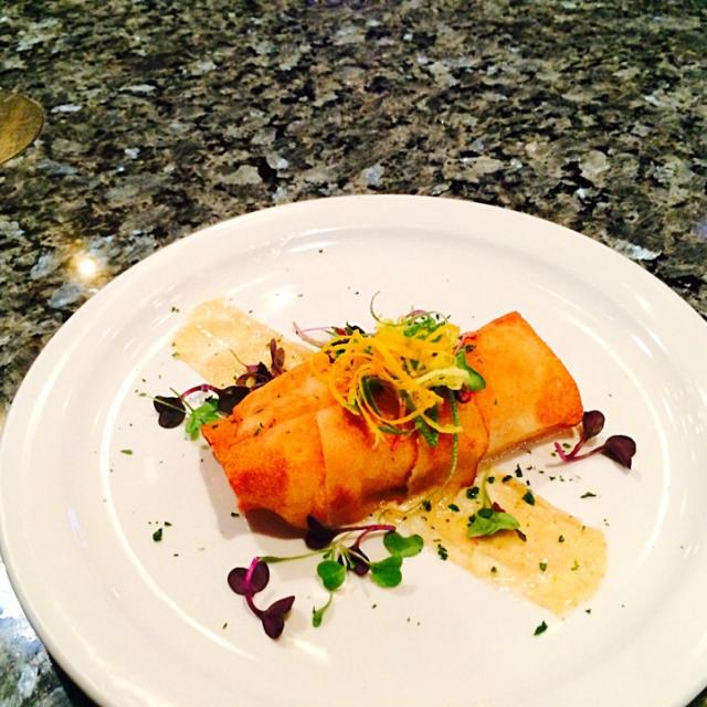 Potato wrapped Cod with whi.../Abdullah Qadir | Snapdish[スナップディッシュ]