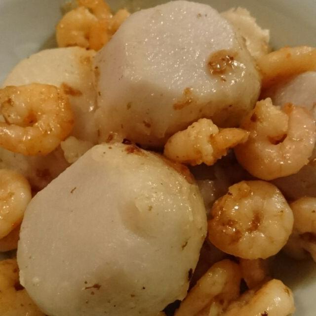 里芋と小エビの炒め煮/Kenichi Genjidaさんのレシピ | Snapdish[スナップディッシュ]