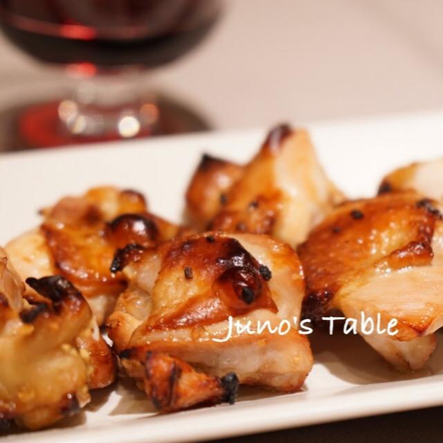 グリルで簡単焼き鳥オイスターソースとニンニクのみじ.../Junさんのレシピ | Snapdish[スナップディッシュ]