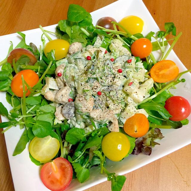 スパイシーチキンサラダ/@daco*さんのレシピ | Snapdish[スナップディッシュ]