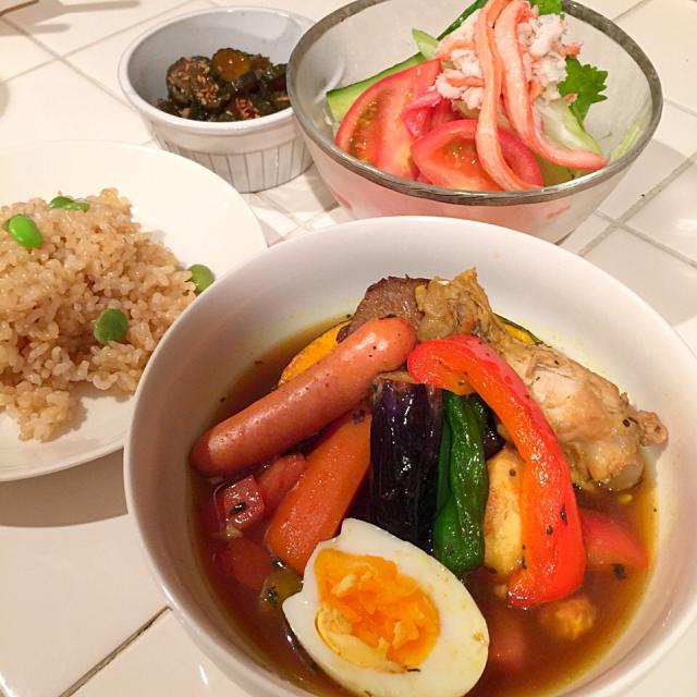 オリジナルブレンドのスパイスでスープカレー/Chieko Tanaka | Snapdish[スナップディッシュ]