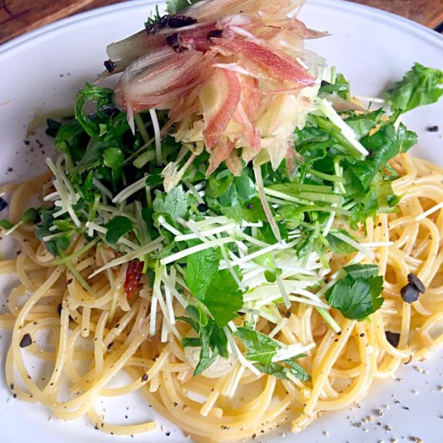 香り野菜のサラダパスタ/kuuneru | Snapdish[スナップディッシュ]