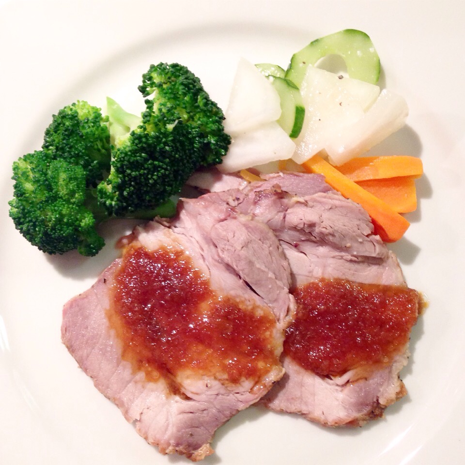 ローストポークのおろしポン酢ソース/ふじたかな | Snapdish[スナップディッシュ] (ID:Sbzufa)