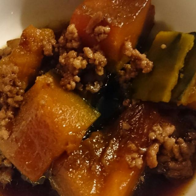 カボチャのそぼろ煮/Kenichi Genjida | Snapdish[スナップディッシュ]