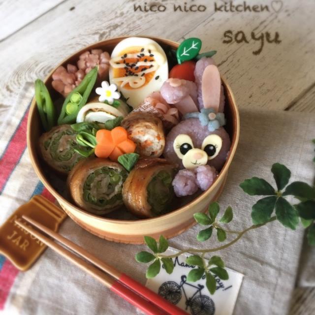 今話題の のっけ弁 にステラルーのお弁当 女子中学生弁当/sayu♡ | Snapdish[スナップディッシュ]