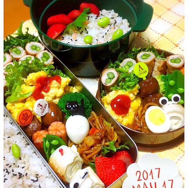 高3娘 高1息子のお弁当/Chieko | Snapdish[スナップディッシュ]