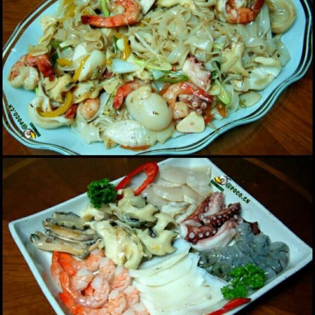 stir fried phone with seafood/steven z.y. | Snapdish[スナップディッシュ]
