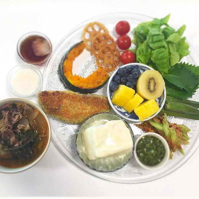 2017年9月8日の ドクターにしやま由美式時計周り食.../ドクターにしやま由美式時計回りダイエットプレート | Snapdish[スナップディッシュ]