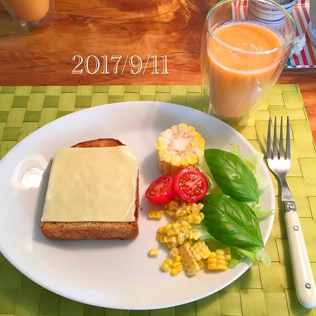朝ごはん 2017 9 11/ローゼル | Snapdish[スナップディッシュ]