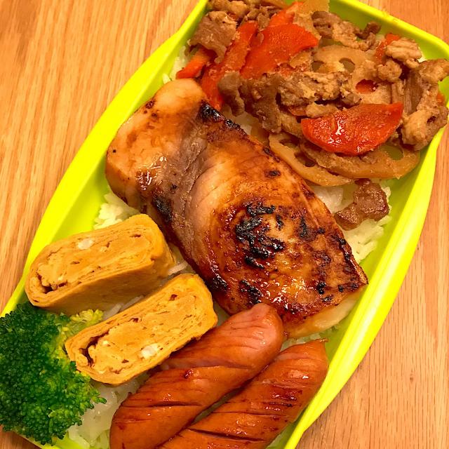 2017 12 15 中2男子メカジキ粕漬 弁当 .../mari-p | Snapdish[スナップディッシュ]