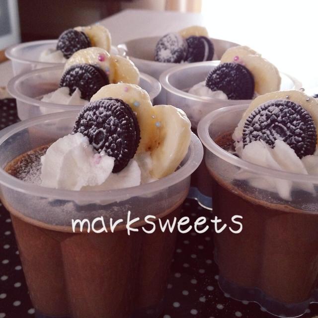 材料4つ 卵 生クリーム不使用チョコプリン/marksweetsさんのレシピ | Snapdish[スナップディッシュ]