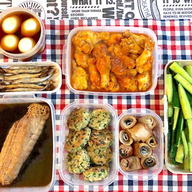 作り置き つくおき 煮卵 チャーシュー ししゃも ニラ.../aoi | Snapdish[スナップディッシュ]