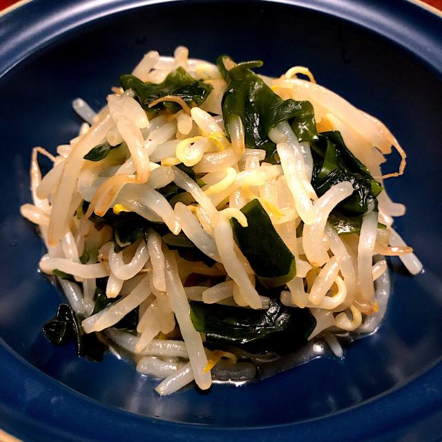 もやしとわかめのナムル/Na_o | Snapdish[スナップディッシュ]