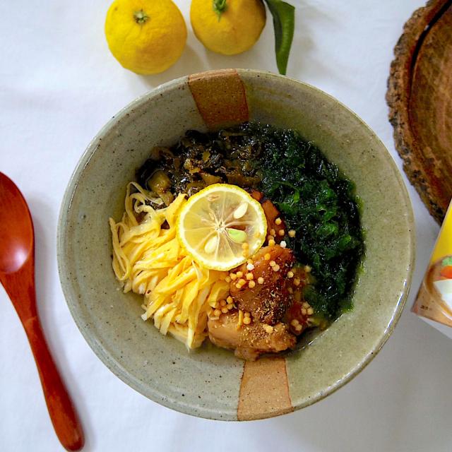 ゆず塩鍋の素で出汁茶漬け/@chieko_tanabe_ | Snapdish[スナップディッシュ]