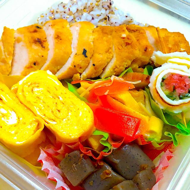 鶏胸肉の味噌漬け弁当/Asako Uchida | Snapdish[スナップディッシュ]