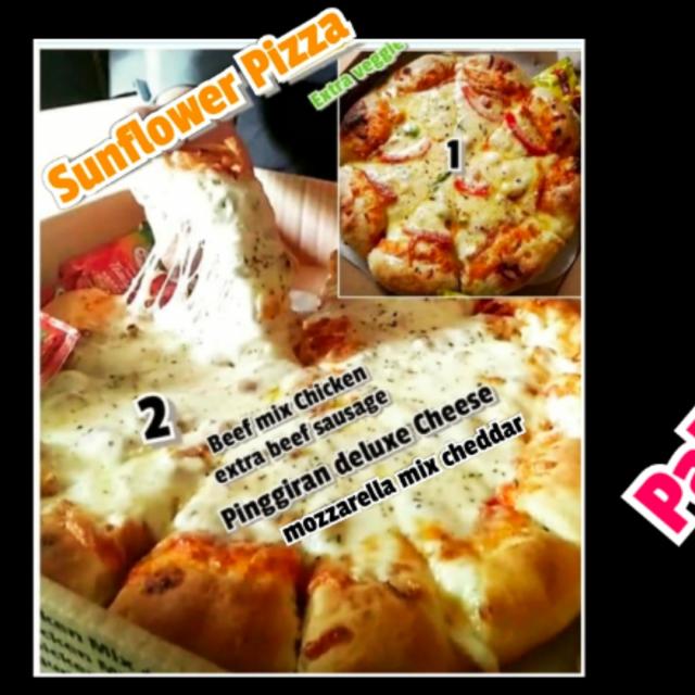 sunflower pizza/pizza 5555 - cianjur | Snapdish[スナップディッシュ]