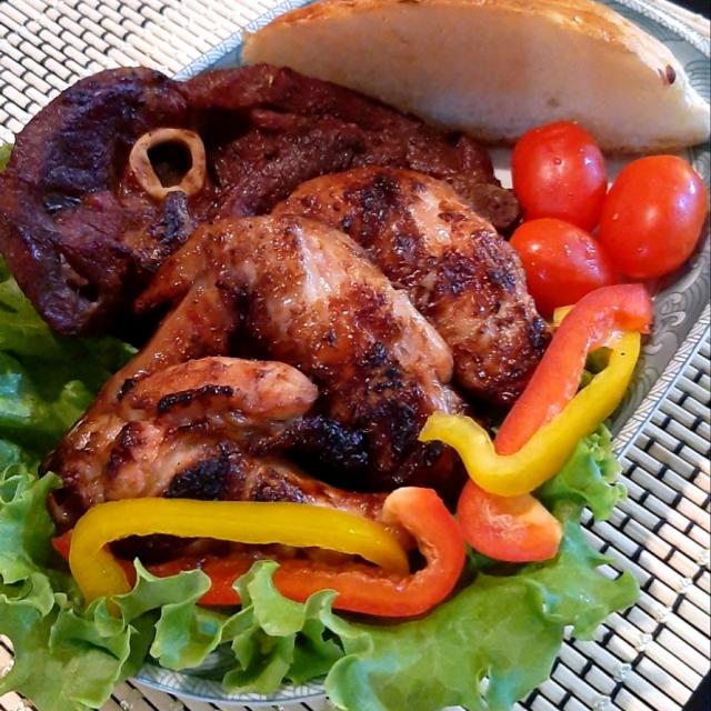 mix platter bbq lamb ch.../ģřãçîöůş | Snapdish[スナップディッシュ]