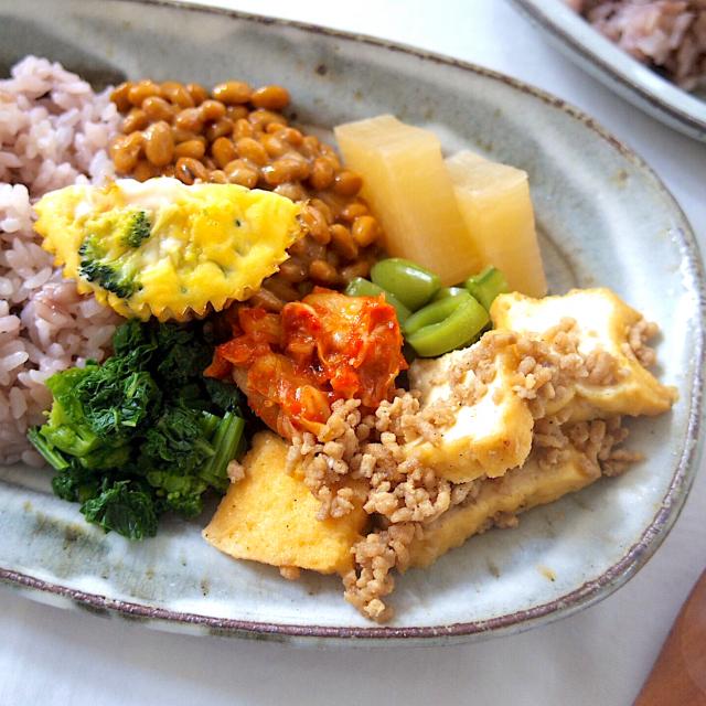 納豆プレート/@chieko_tanabe_さんのレシピ | Snapdish[スナップディッシュ]