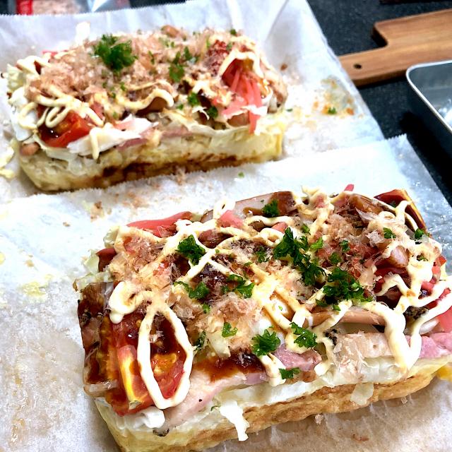 メスティンで広島風お好み焼き/田中章 | Snapdish[スナップディッシュ] (ID:rayGGa)