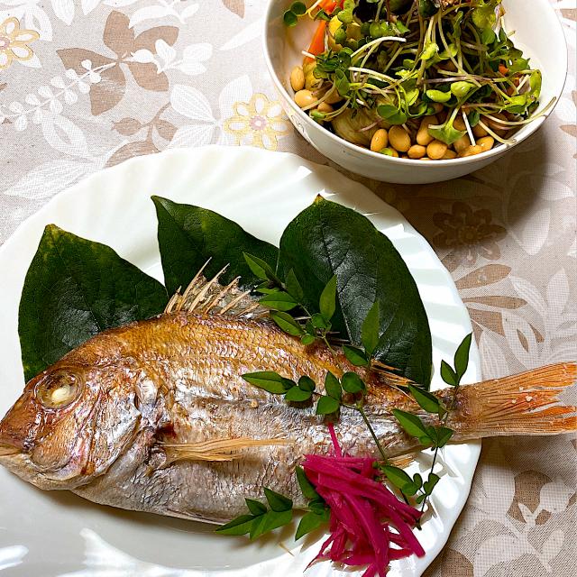 鯛の姿焼き/pipi | Snapdish[スナップディッシュ]