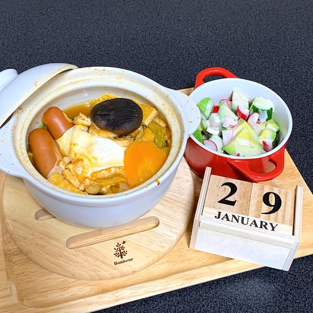 ひとりキムチ鍋/chanchii | Snapdish[スナップディッシュ]