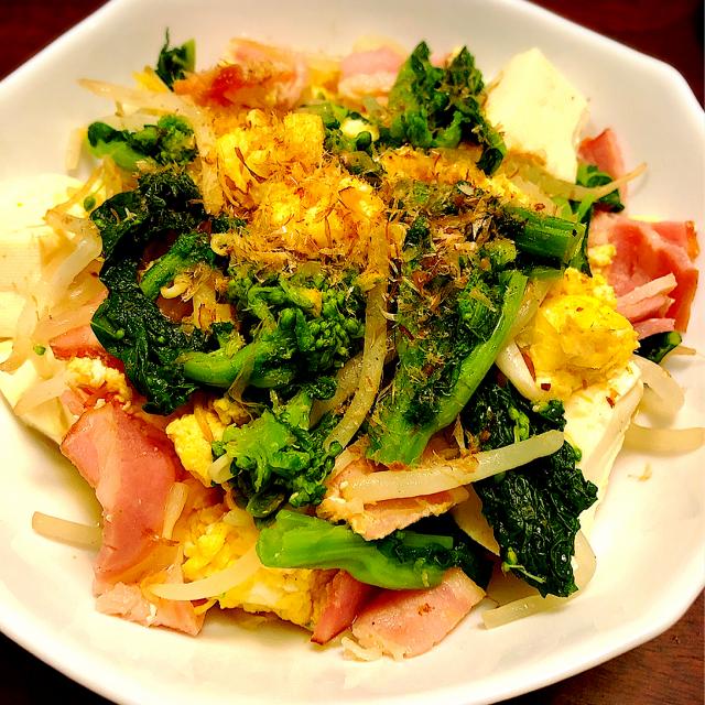 菜の花チャンプル/Na_o | Snapdish[スナップディッシュ]