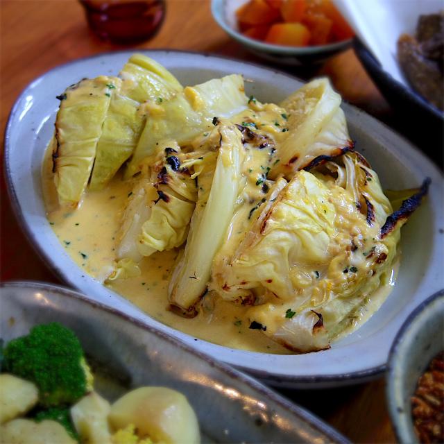 春キャベツステーキ/@chieko_tanabe_さんのレシピ | Snapdish[スナップディッシュ]