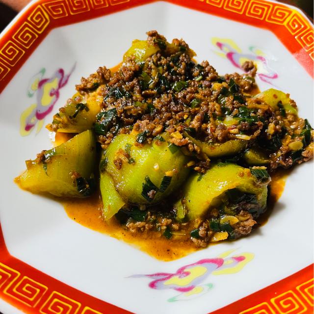 麻婆ヘチマ/Hideto Ikedaさんのレシピ | Snapdish[スナップディッシュ]