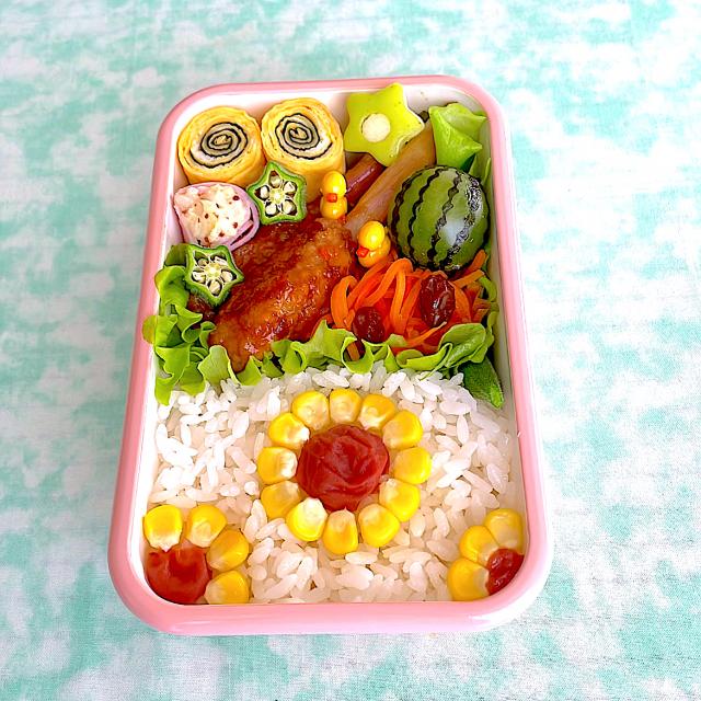 ひまわりお弁当/akkiy | Snapdish[スナップディッシュ] (ID:aPW4ua)