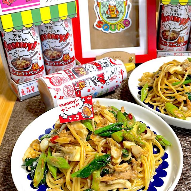 Yummyでペペロン風パスタ/akkiy | Snapdish[スナップディッシュ]