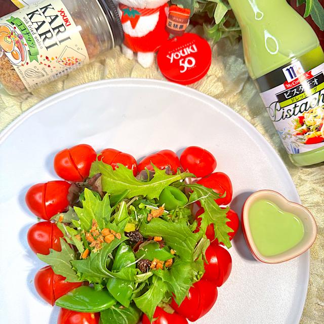 YOUKIに恋するバレンタイン2025ピスタチオド.../🌺🌺Foodie🌺🌺さんのレシピ | Snapdish[スナップディッシュ]